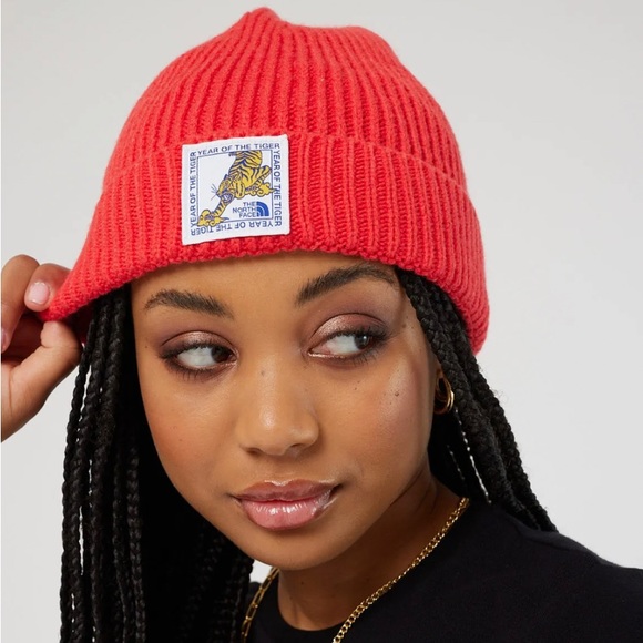 The North Face | Accessories | Tnf Logo Box Cuffed Beanie | Poshmark